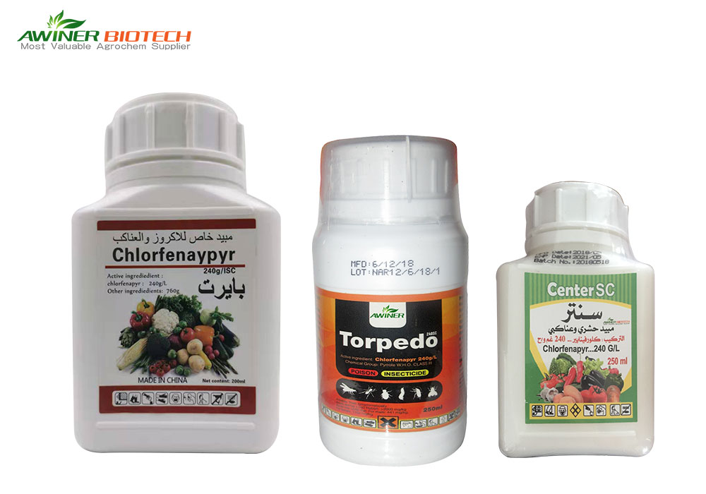 Chlorfenapyr pesticide group 240sc 24sc for thrips and whitefly